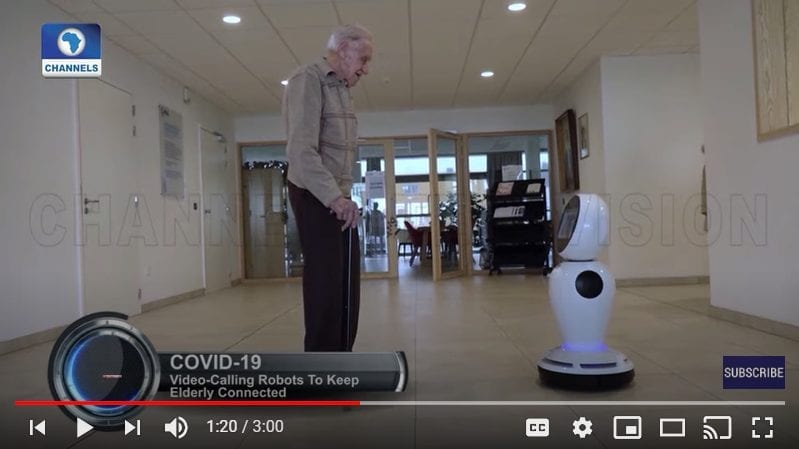 Tech Trends: ZoraBot Provides Video Calling Robots To Elderly Care ...