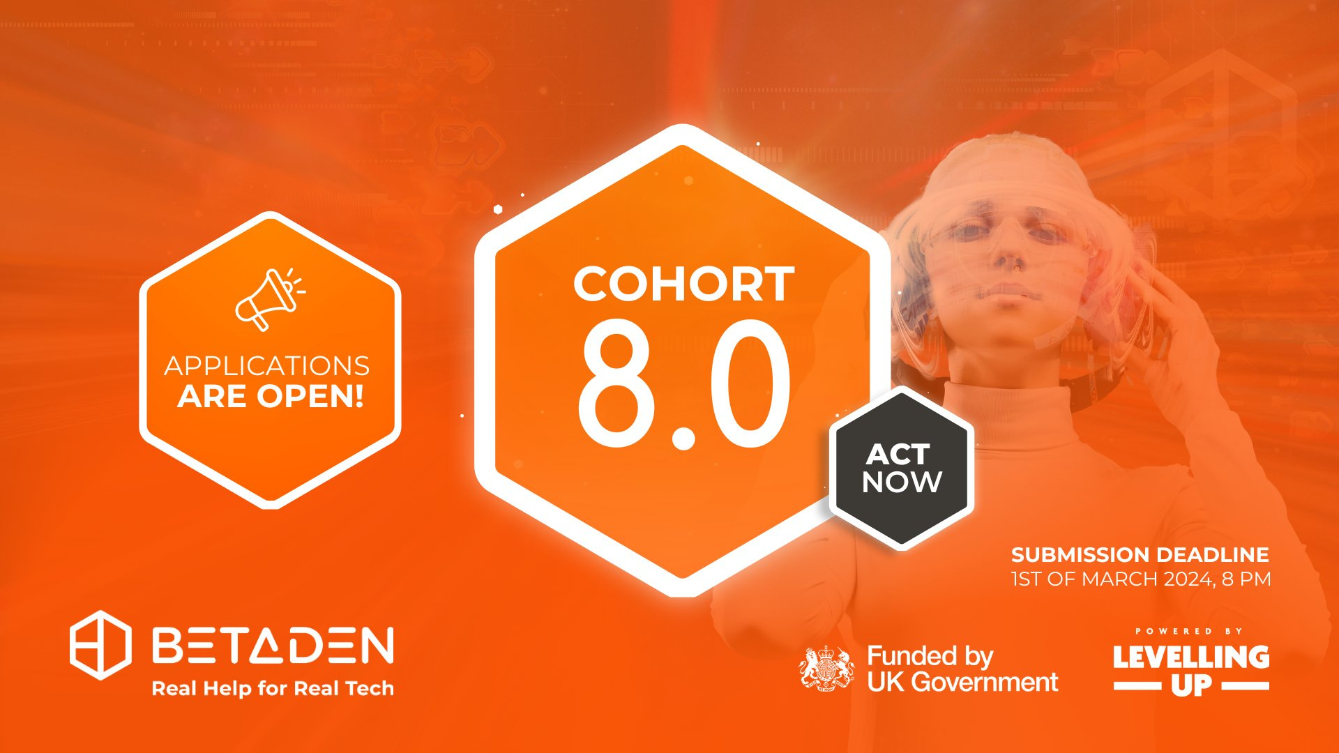 BetaDen Tech Accelerator: Scale Your Startup £12k Funding