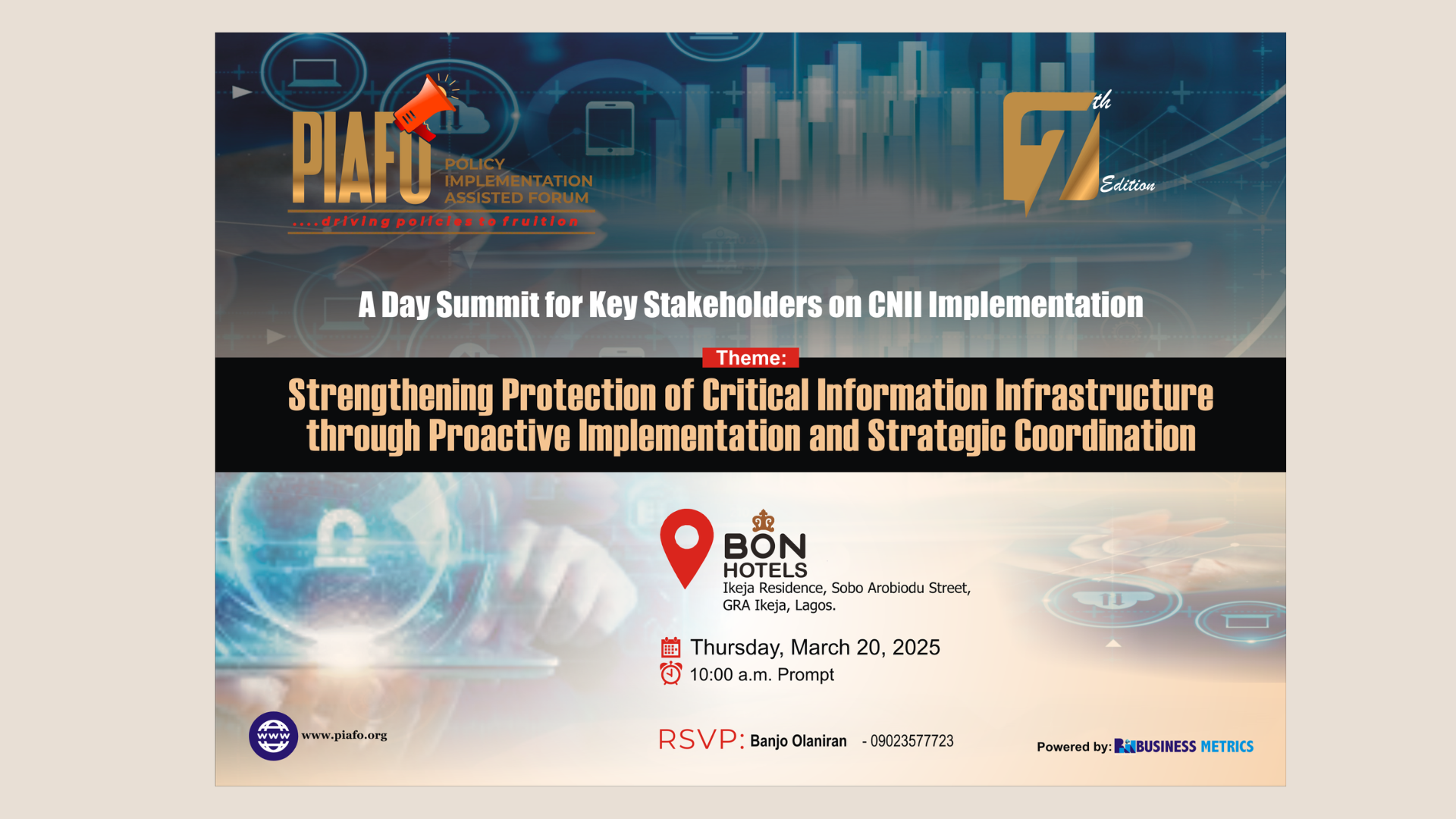 CNII: PIAFo Gathers Stakeholders To Strengthen Telecom Infrastructure ...