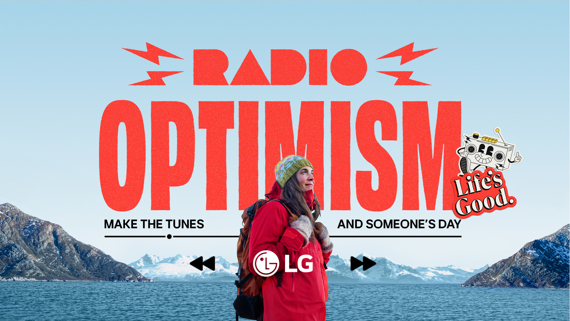 LG Unveils “Radio Optimism” Campaign To Spread "Life's Good" Via Music