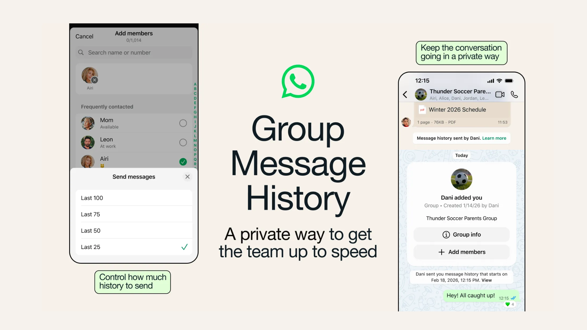 WhatsApp Adds Group Message History To Simplify Onboarding In Busy Chats