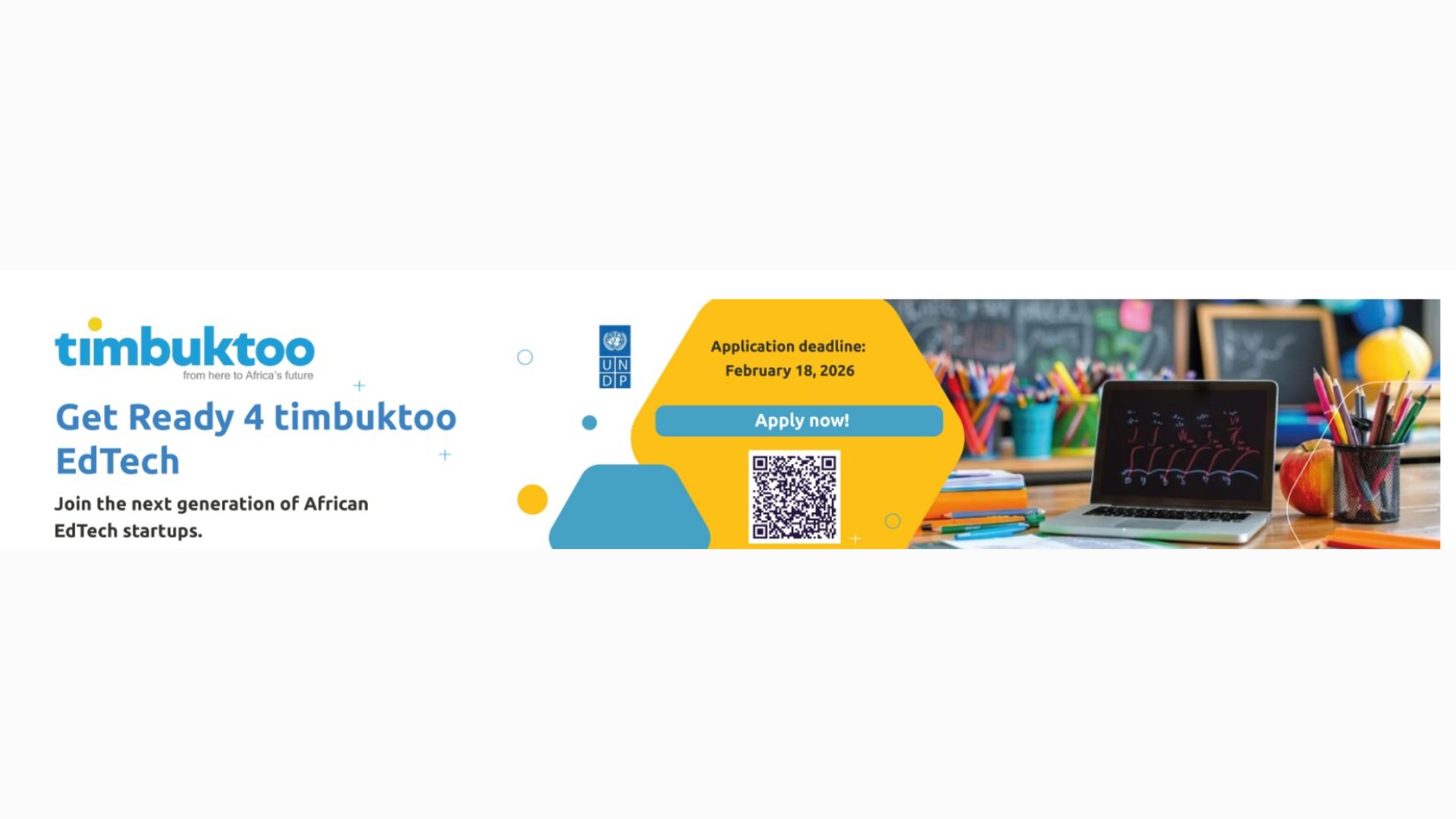 Apply For Get Ready 4 Timbuktoo EdTech Programme 2026